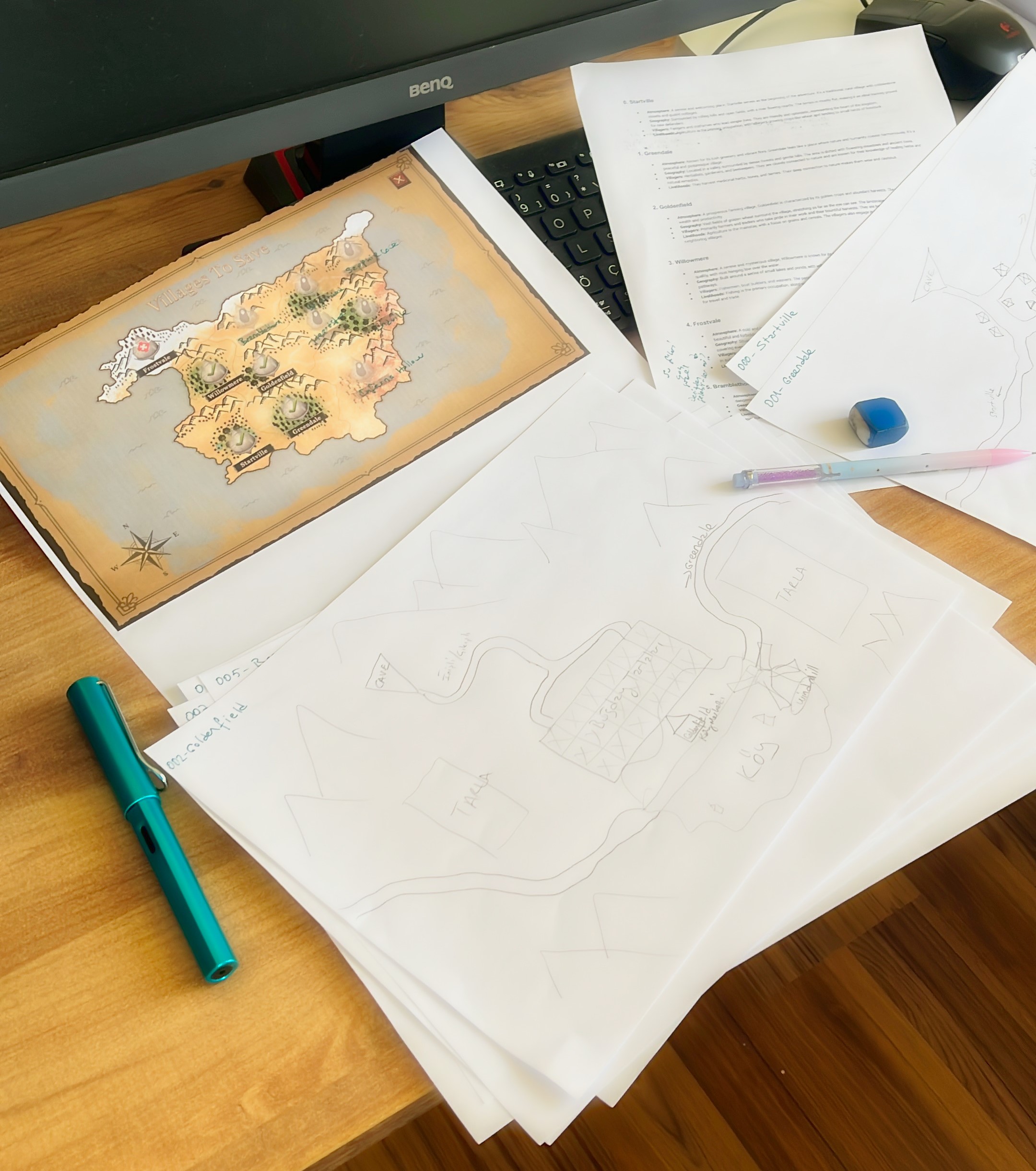 Save The Village… But We Couldn't Save the Work! - Zupti